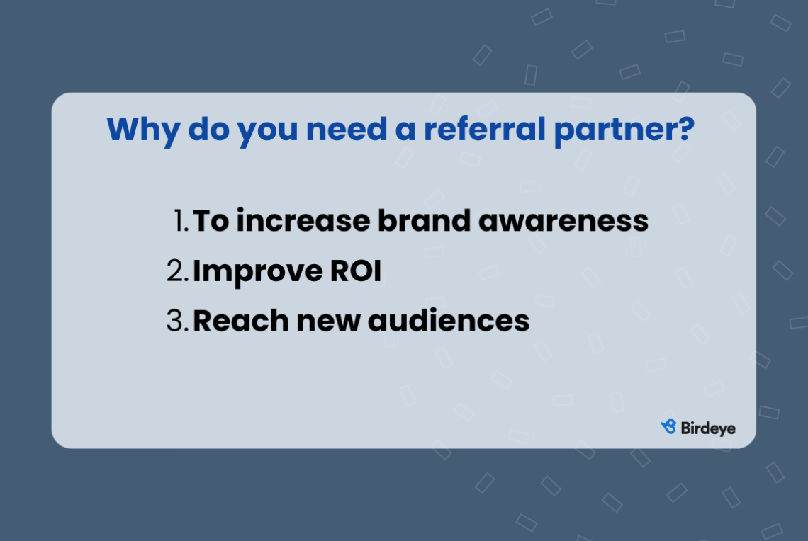How to build a successful referral partner program | Birdeye