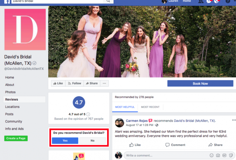 'Facebook Reviews' are now 'Facebook Recommendations' I Birdeye
