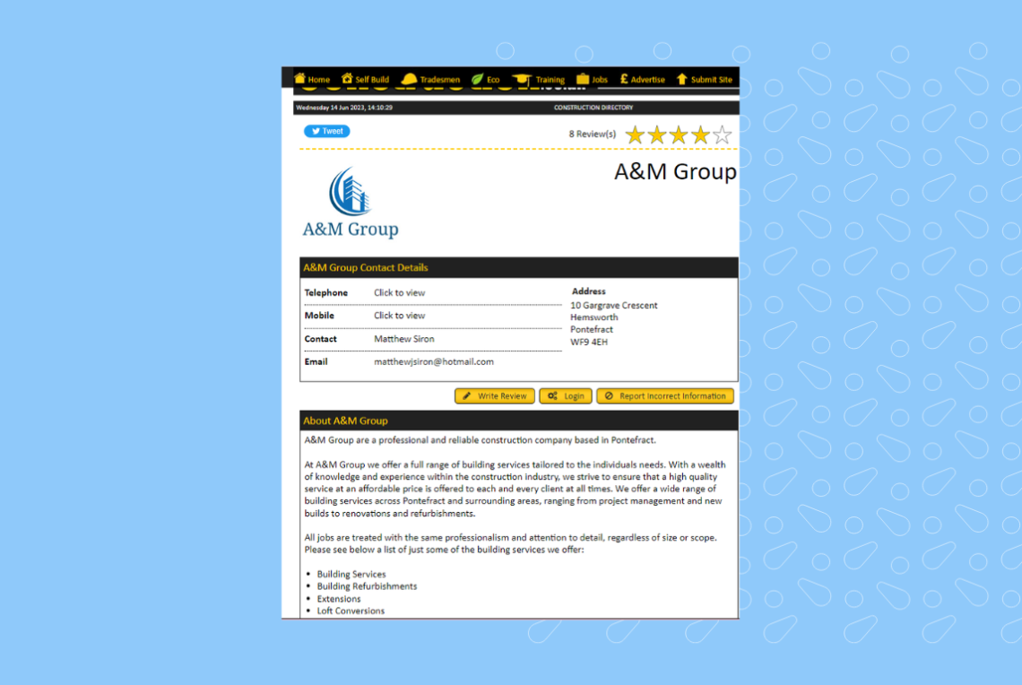 15 Contractor review sites you need to know | Birdeye