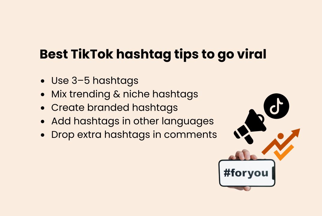 Tiktok hashtags that help you grow on TikTok | Birdeye