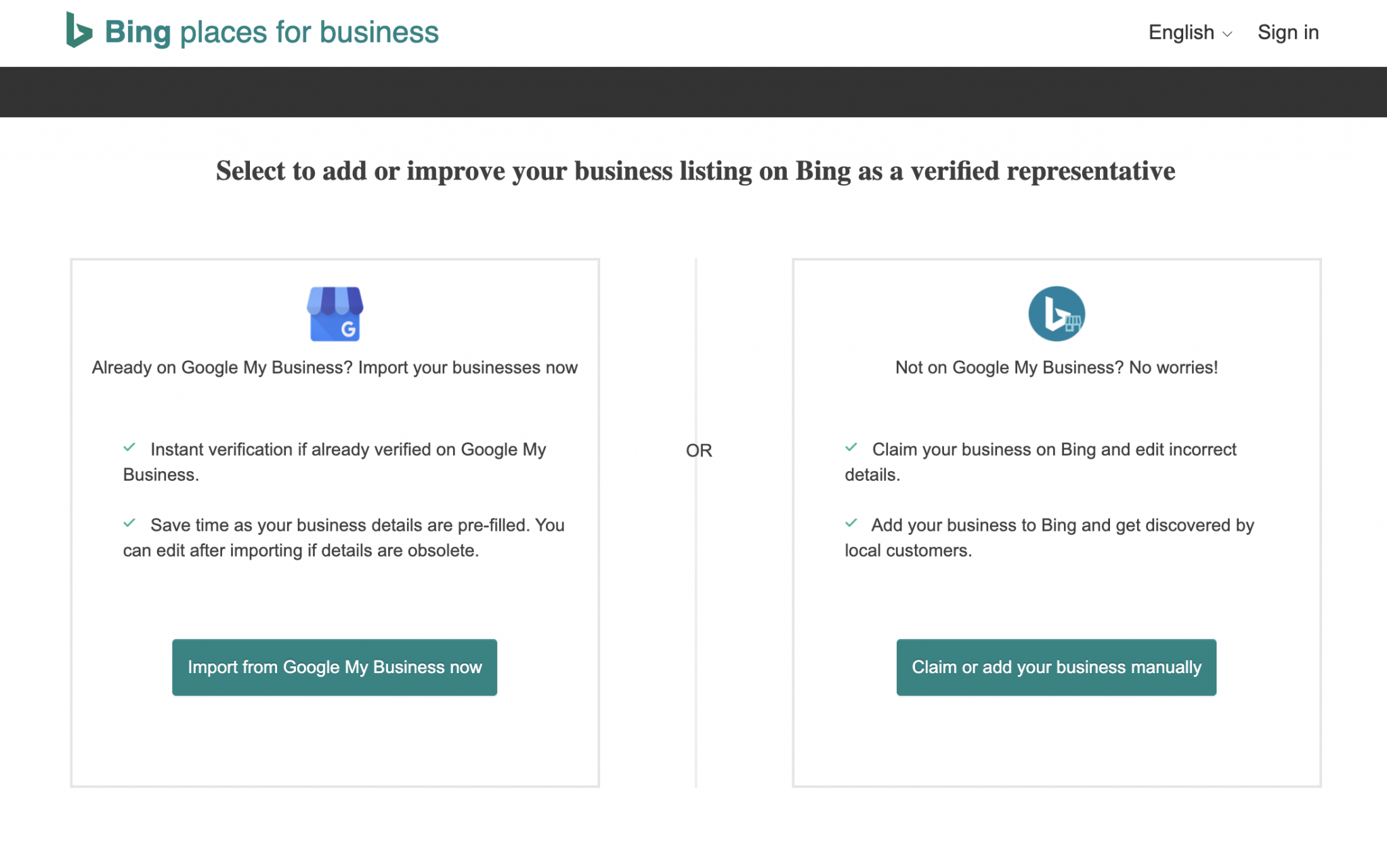 A how-to guide on creating a business listing on Bing I Birdeye