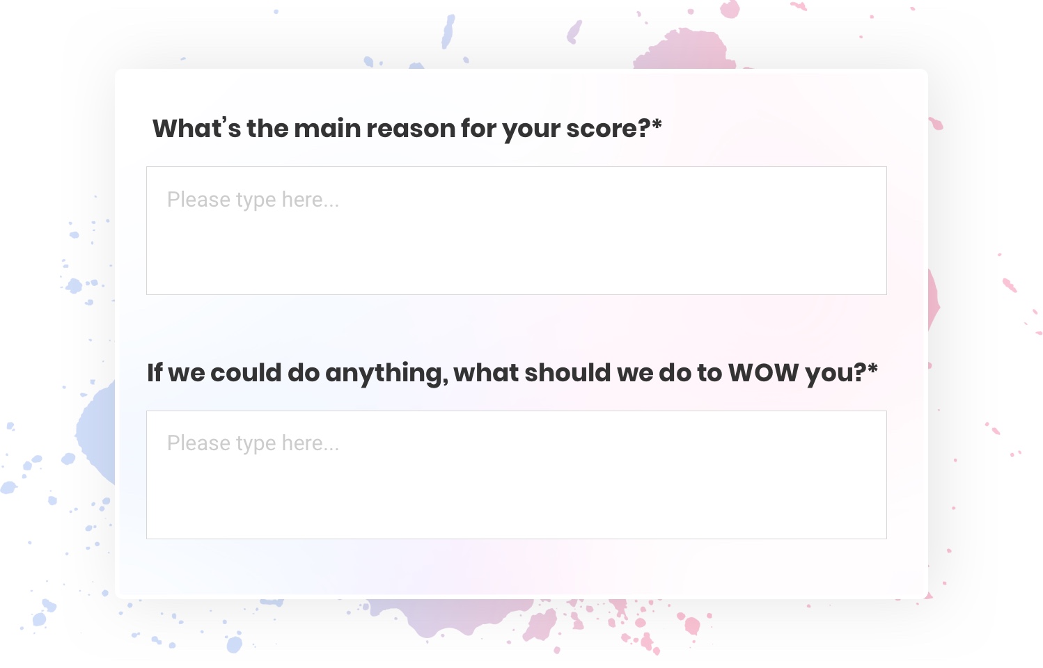14 survey questions examples for optimal feedback | Birdeye