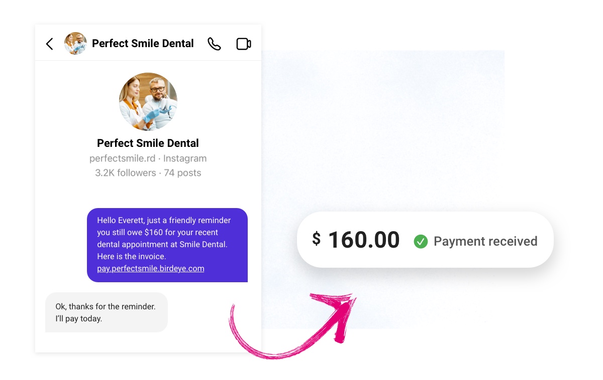 Get paid quick and easy with Instagram payments I Birdeye