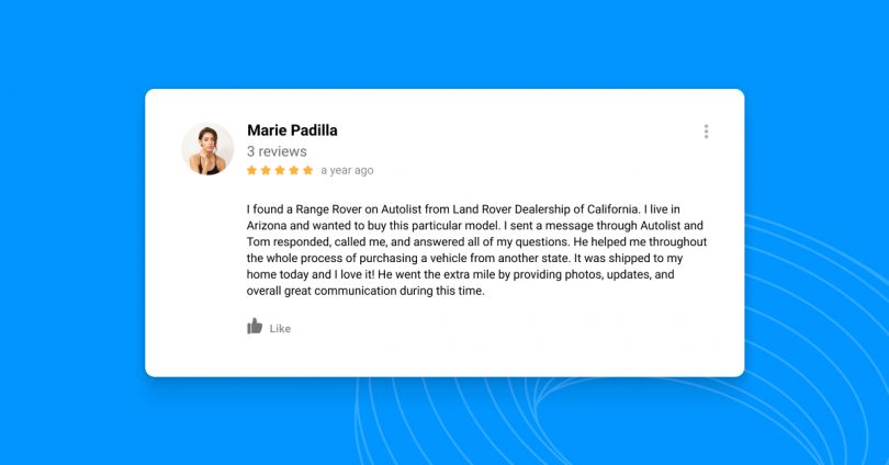 Car Dealership Reviews: Ratings Drive Sales & Visibility | Birdeye
