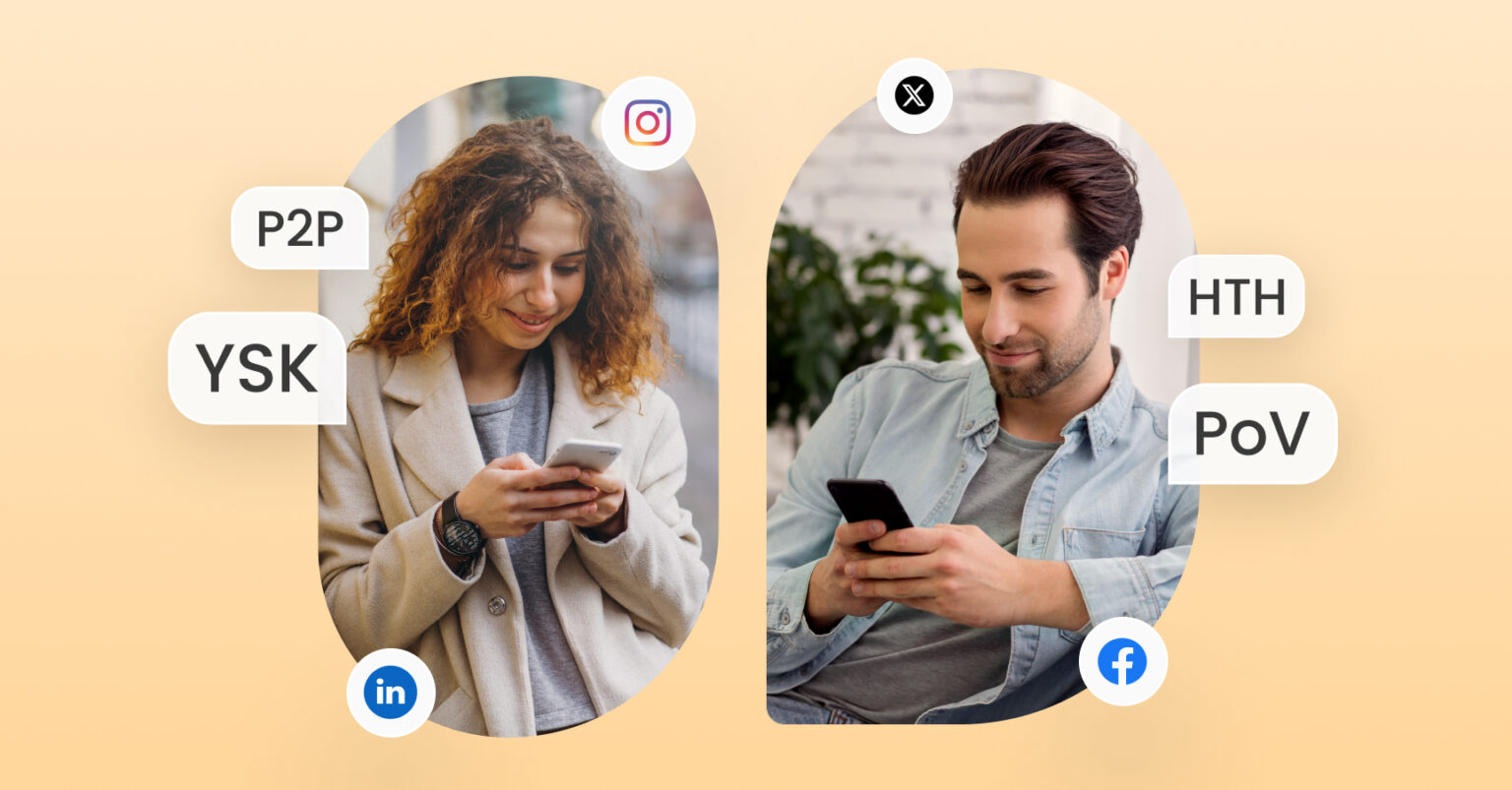 200+ Acronyms most used in social media | Birdeye