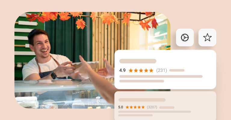 Positive review examples + response templates I Birdeye