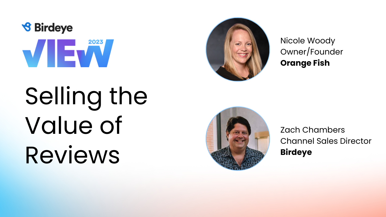 Selling the value of reviews: Shaping brand legacy | Birdeye