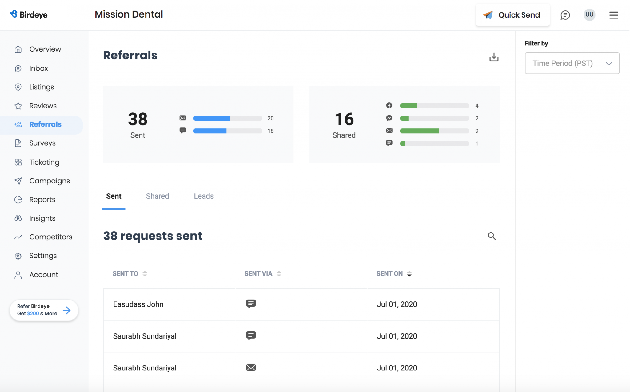 Grow your business with Birdeye Referrals | Birdeye
