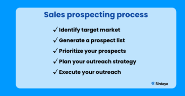 The ultimate guide to sales prospecting | Birdeye
