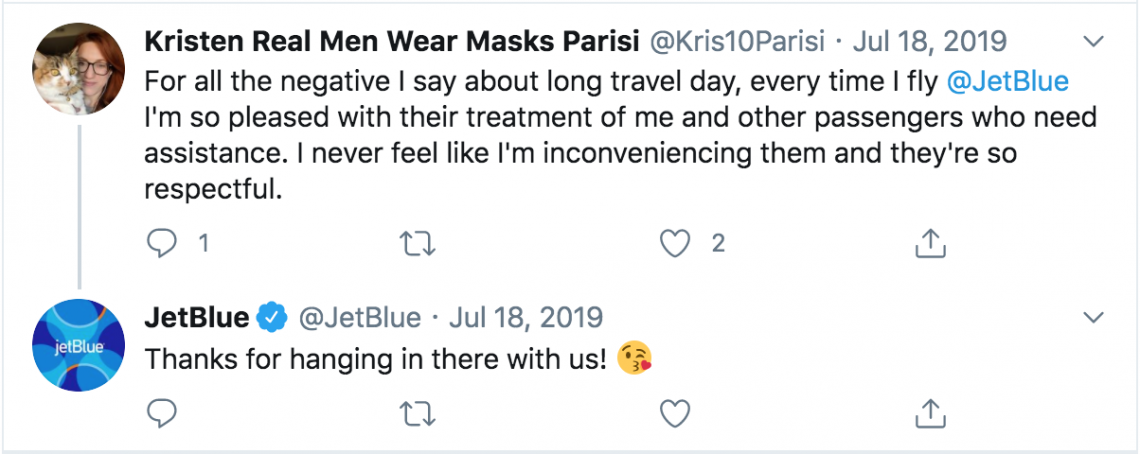 Positive review examples + response templates I Birdeye