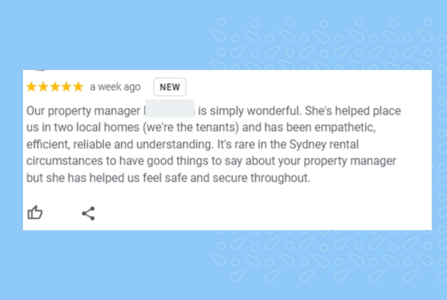 10 Best review samples for real estate agents | Birdeye