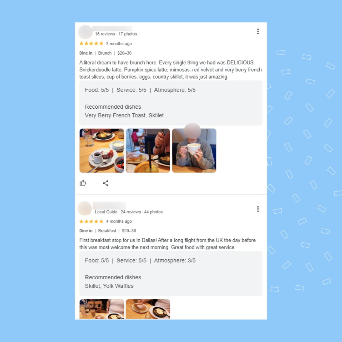 Culinary kudos: 40+ good restaurant review examples | Birdeye