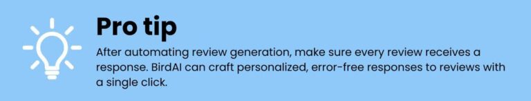 How to effortlessly generate reviews for your business | Birdeye