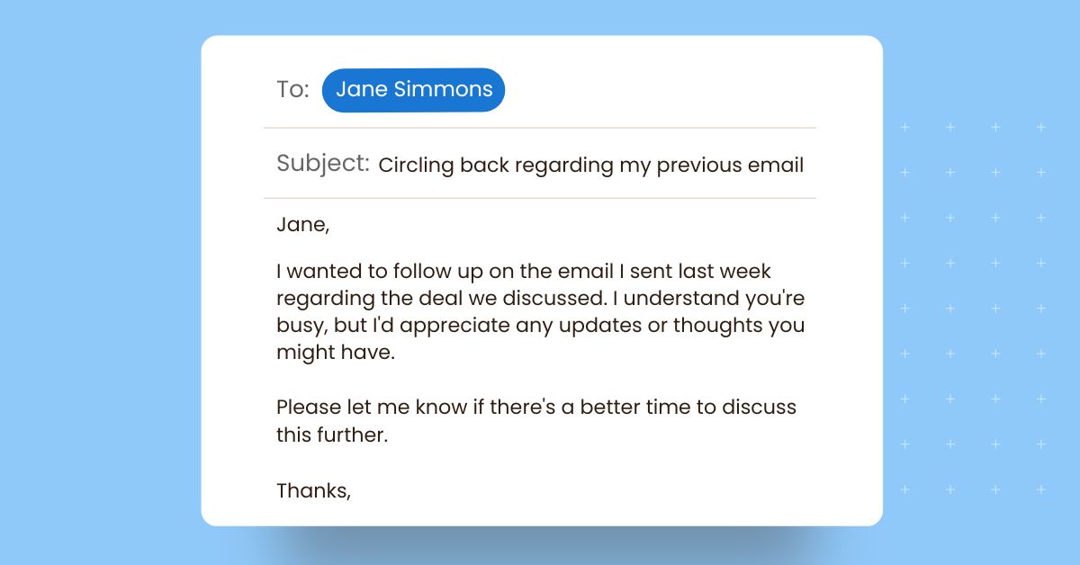 Follow-up email examples + templates to try | Birdeye