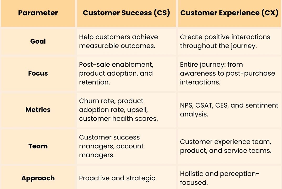 Customer success vs customer experience in 2025 | Birdeye