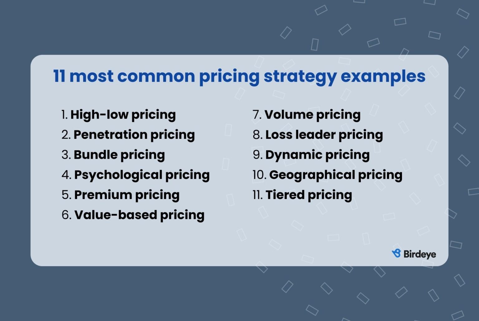 11 Pricing strategy examples to increase your profits | Birdeye