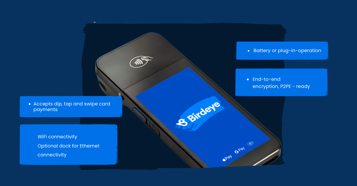 The benefits of a wireless credit card terminal | Birdeye