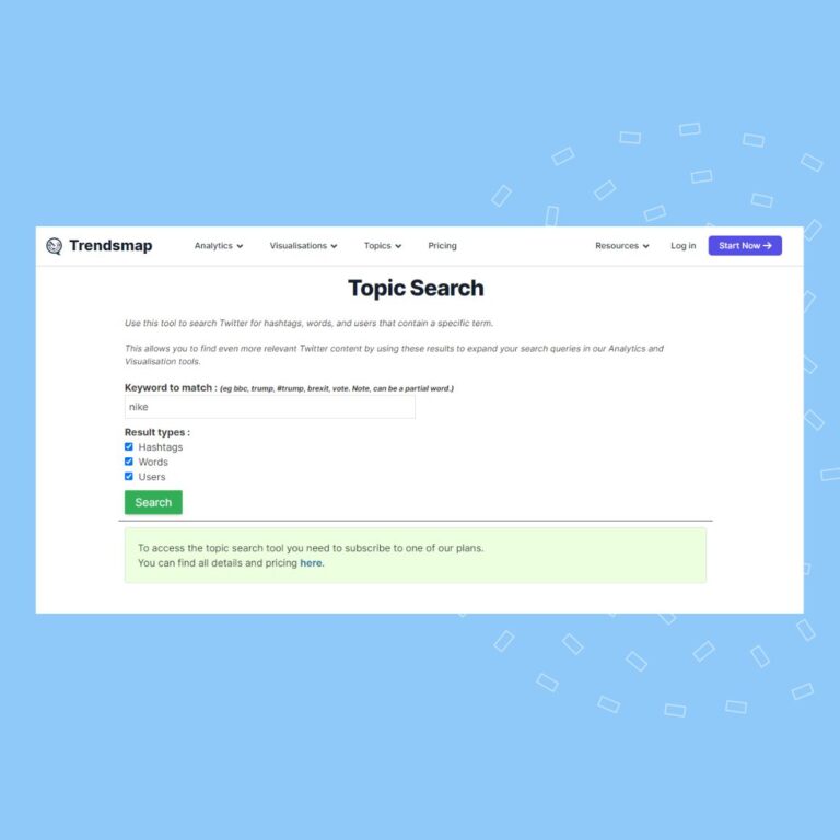 Skip the login: How to search Twitter without an account?