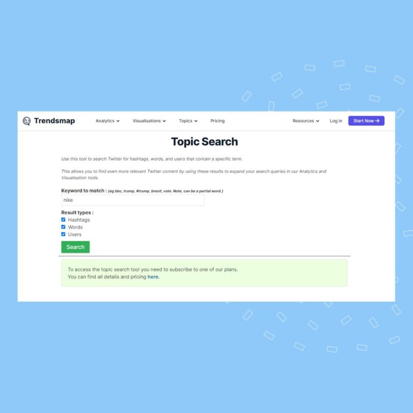 Skip the login: How to search Twitter without an account?