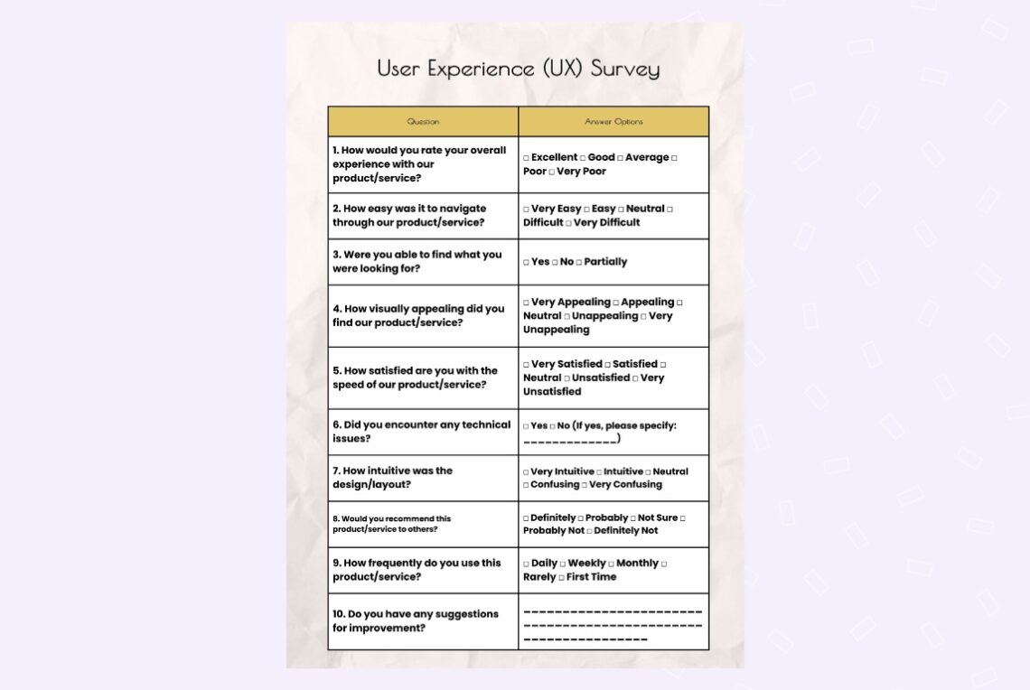 50+ survey questions examples for optimal feedback | Birdeye