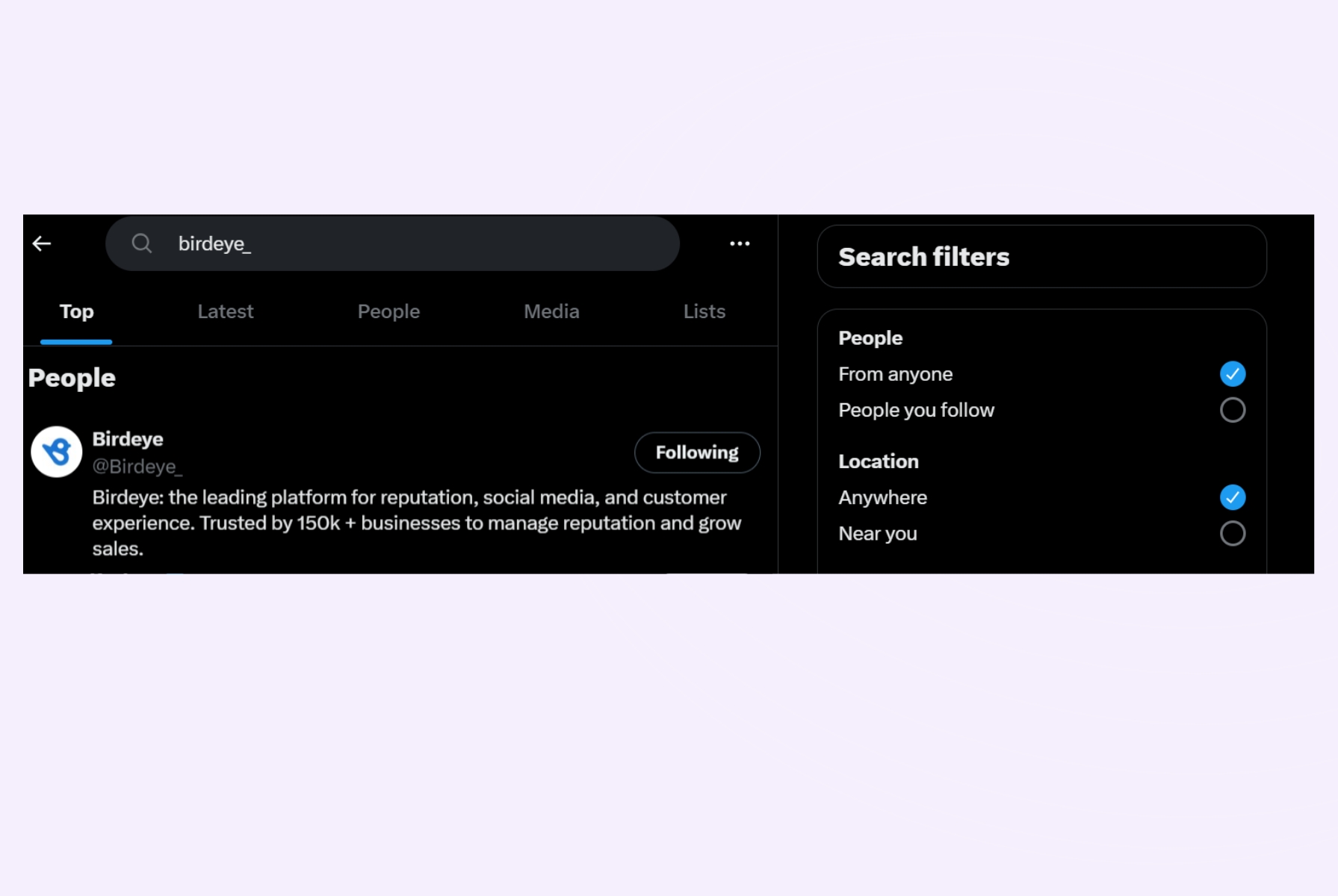 30 ways marketers use Twitter search for business | Birdeye