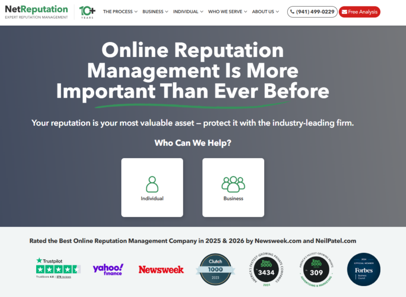 8 Best Online Reputation Management Companies UK (2026)